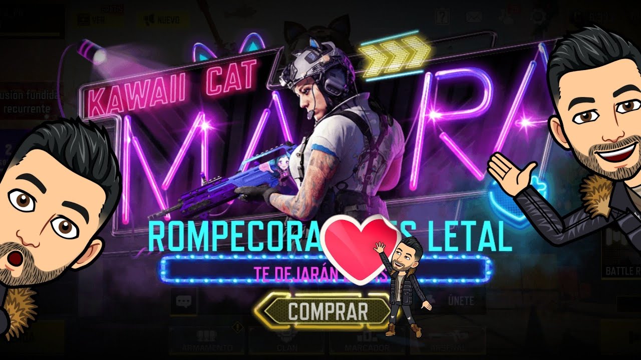 VOY POR MARA😭 NUEVA CAJA KAWAII CAT 2PARTE CALL OF DUTY MOBILE - YouTube