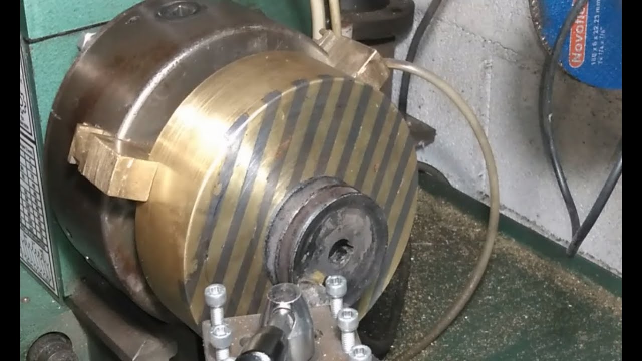 Magnetic lathe chuck build DIY - Μαγνητικό τσοκ τόρνου part 3 - YouTube