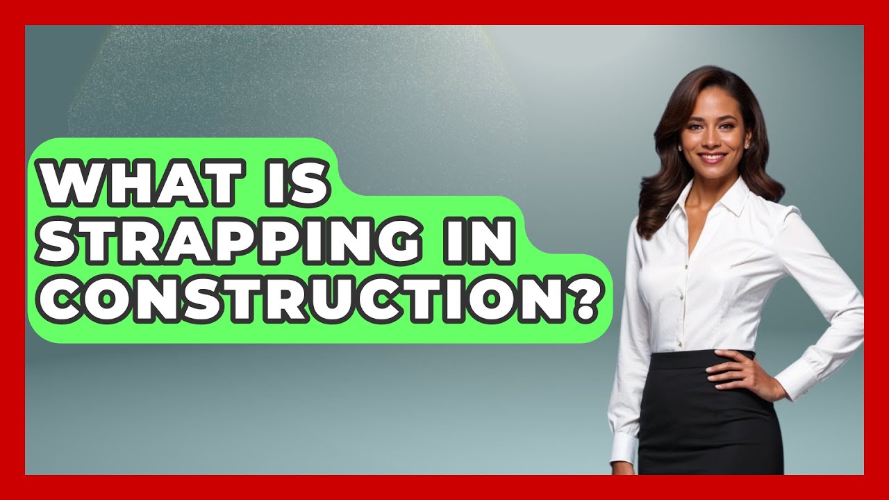 What Is Strapping In Construction? - Civil Engineering Explained - YouTube