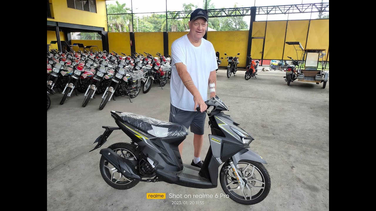 Scooter time?... almost. Rusi 125cc Passion, Bacolod City - YouTube