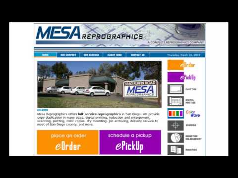 Close Up on San Diego Business Features Mesa Reprographics - YouTube