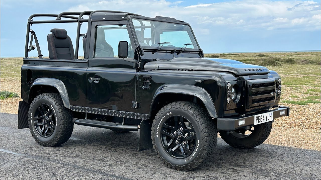 Land Rover Defender 2.2 TDCI 90 XS upgraded and converted to soft top ...