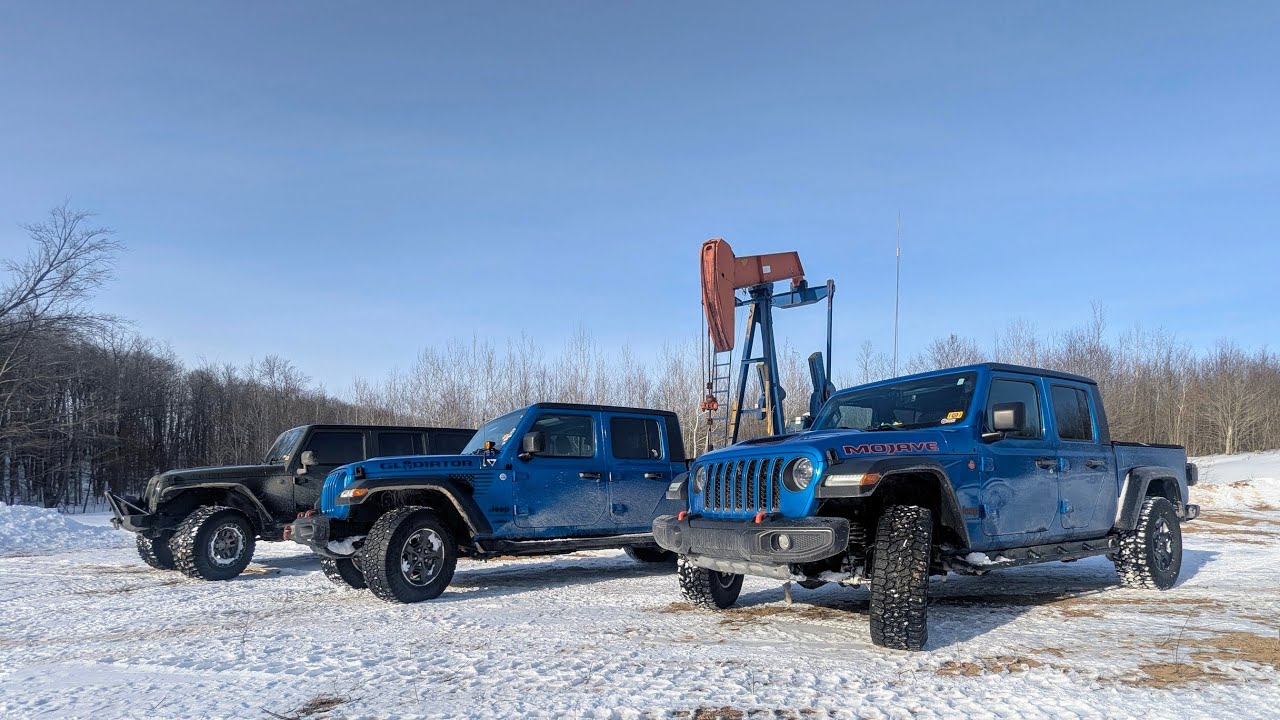 Hilly Snow Wheeling in Grayling Forest - YouTube