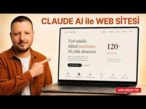 Page Builder'lara Veda! Claude AI ile 10 Dakikada Profesyonel Web Sitesi Tasarladım 🤯