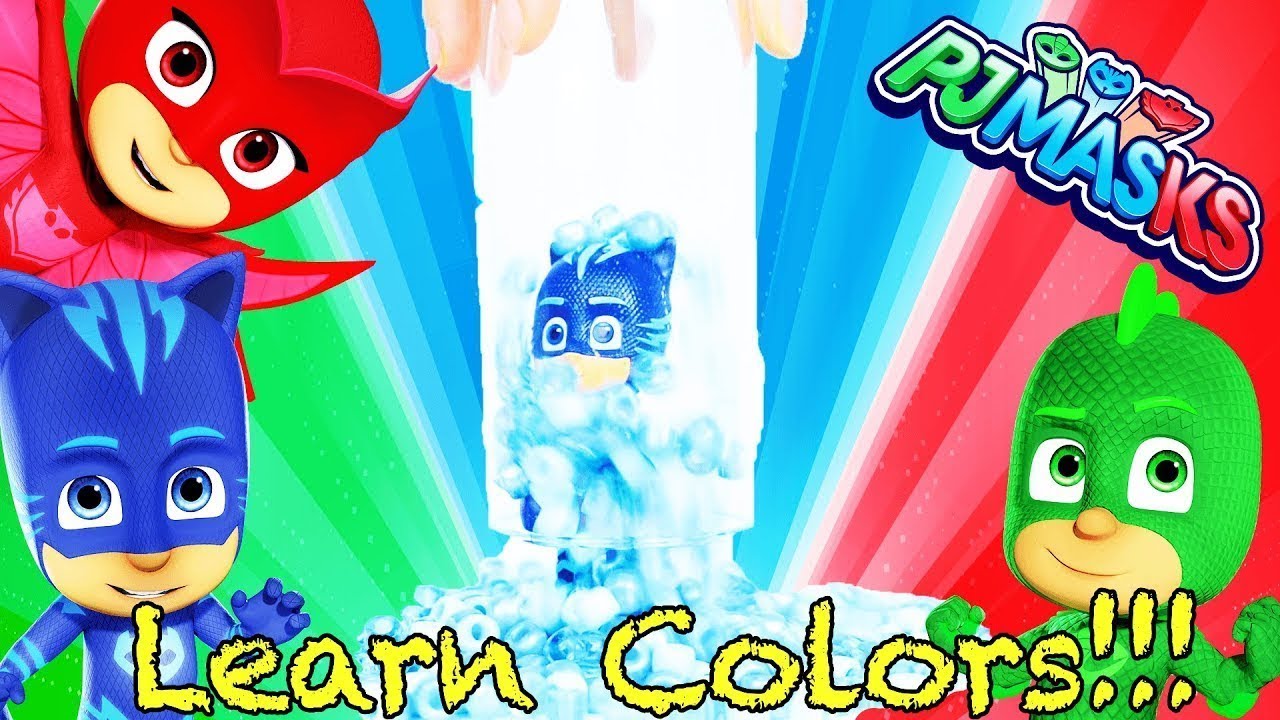 PJ Masks Creations | Learn Colors with the PJ Masks 15| Pretend Play ...