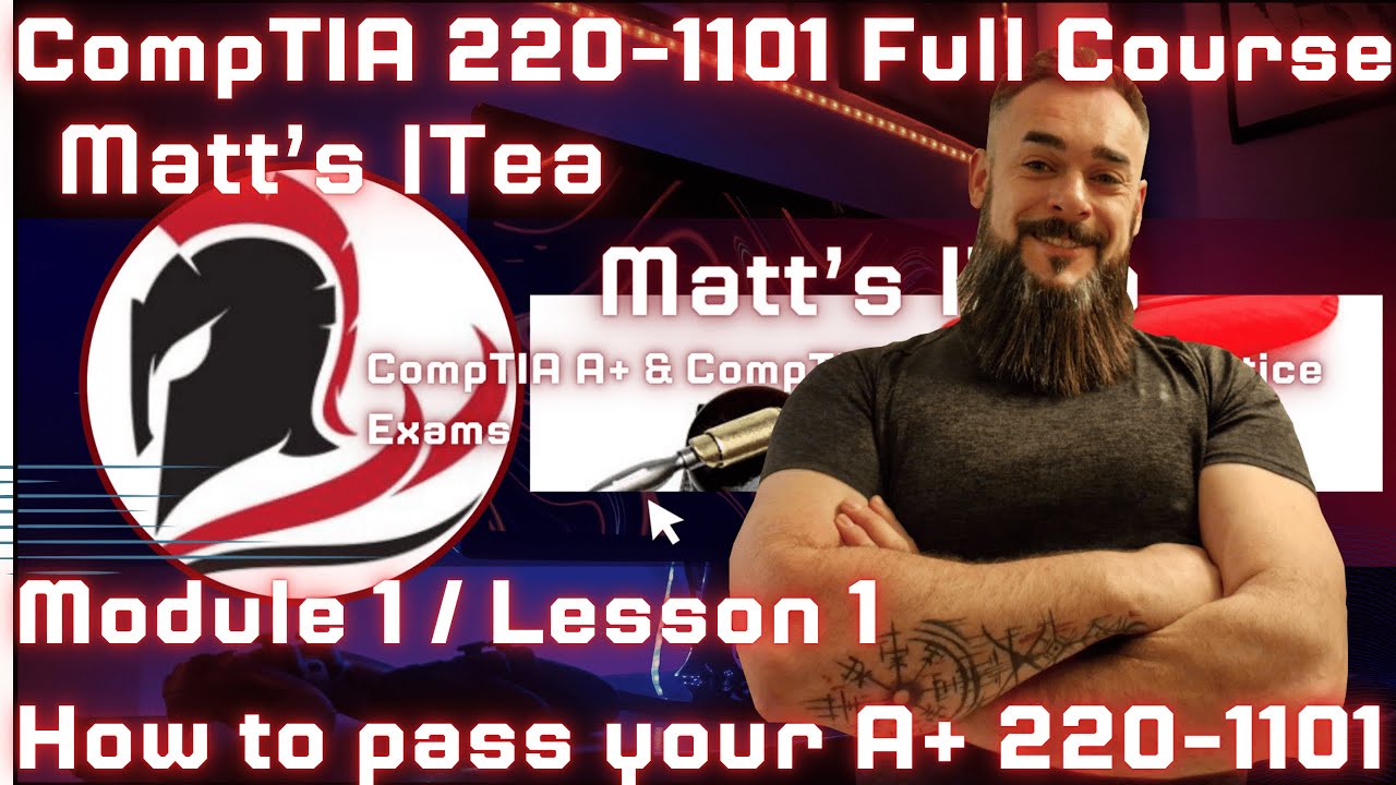 How to pass your CompTIA A+ Core 1 Exam / CompTIA A+ Full Course - YouTube