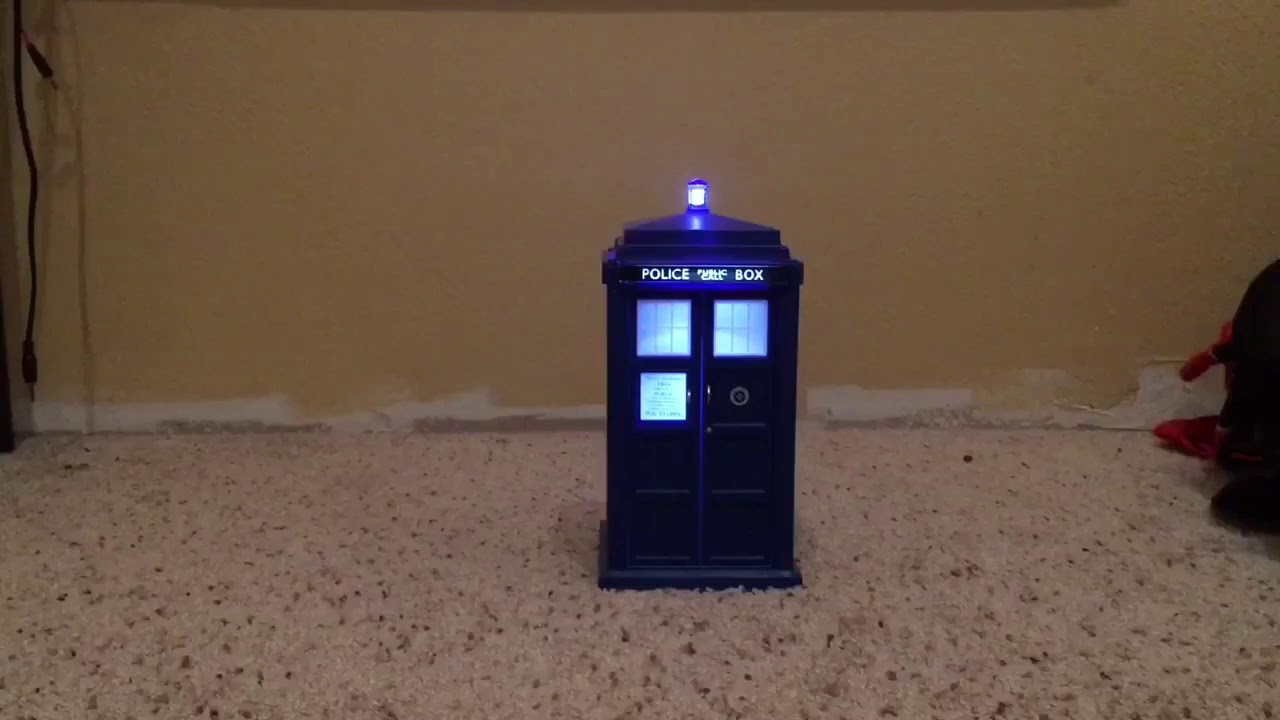 Tardis dematerialisation test - YouTube