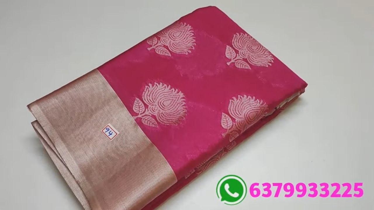 Fancy sarees collection// video 3 (24/9/22) deepa's collection - YouTube