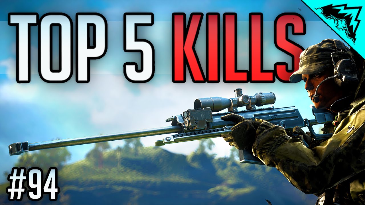 Top 5 BF4 Plays of the Week! (Best Suppressed Sniper, Bomber Riding ...