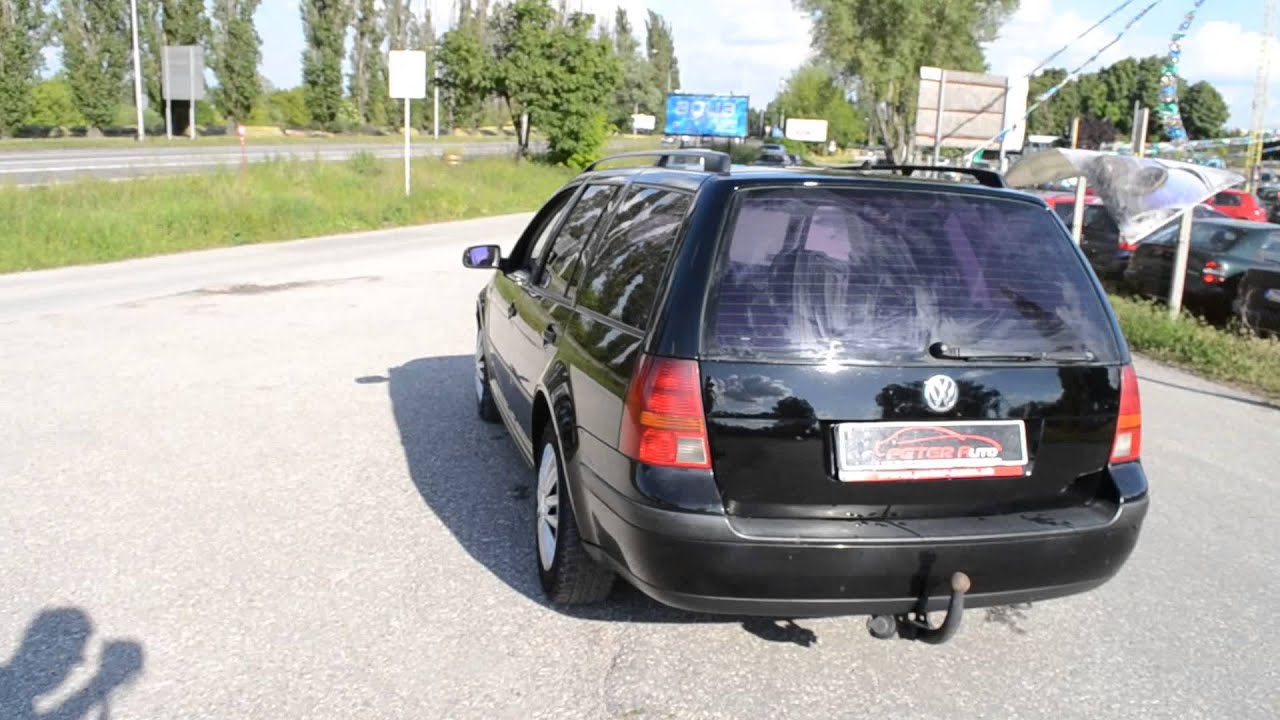 Volkswagen Golf Variant 1.9 TDI Basis - YouTube