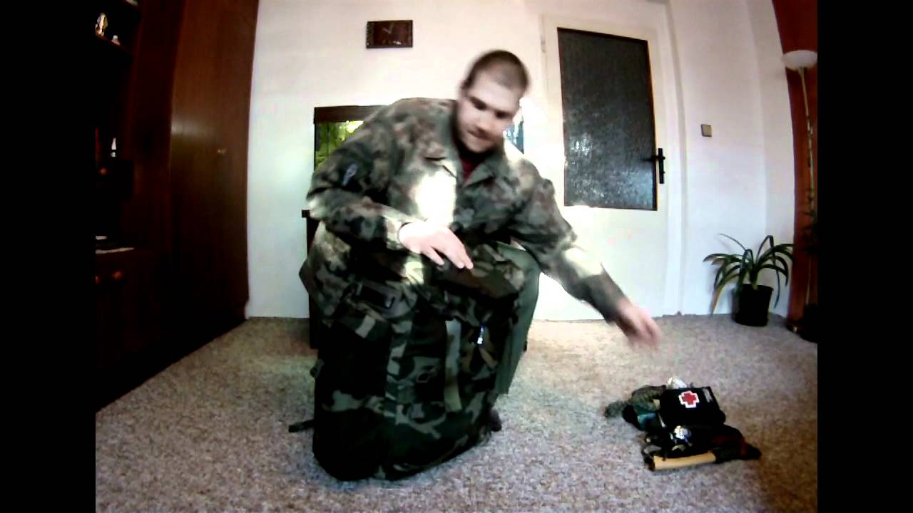 Military backpack 90L Italian army... - YouTube