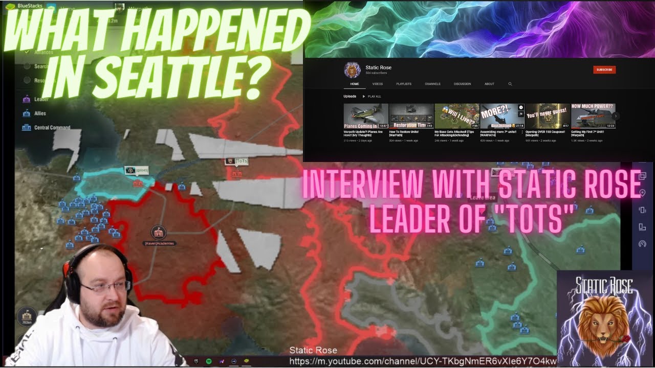 Warpath - War in Seattle Server 2 - Live with Static Rose of "ToTs ...