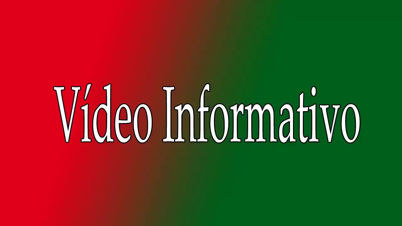 VÍDEO INFORMATIVO-Tema del cierre del canal - YouTube