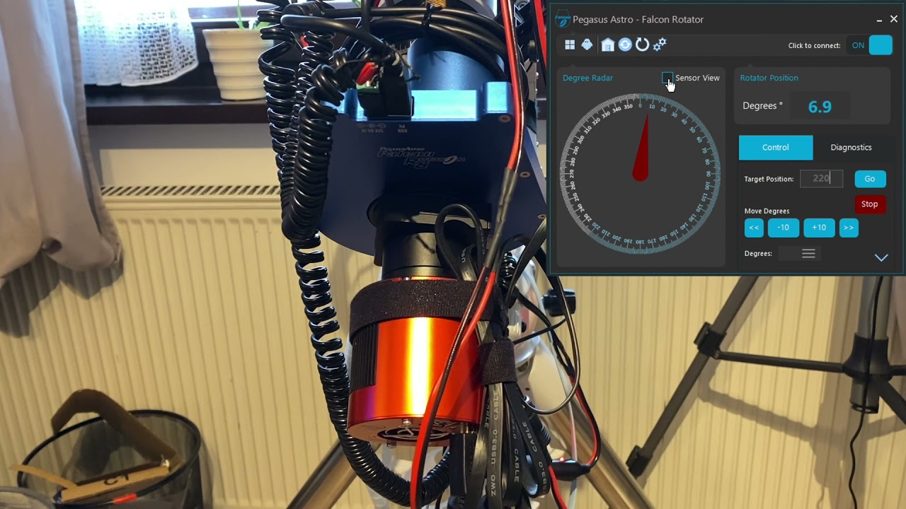 PegasusAstro Falcon Camera Field Rotator - YouTube