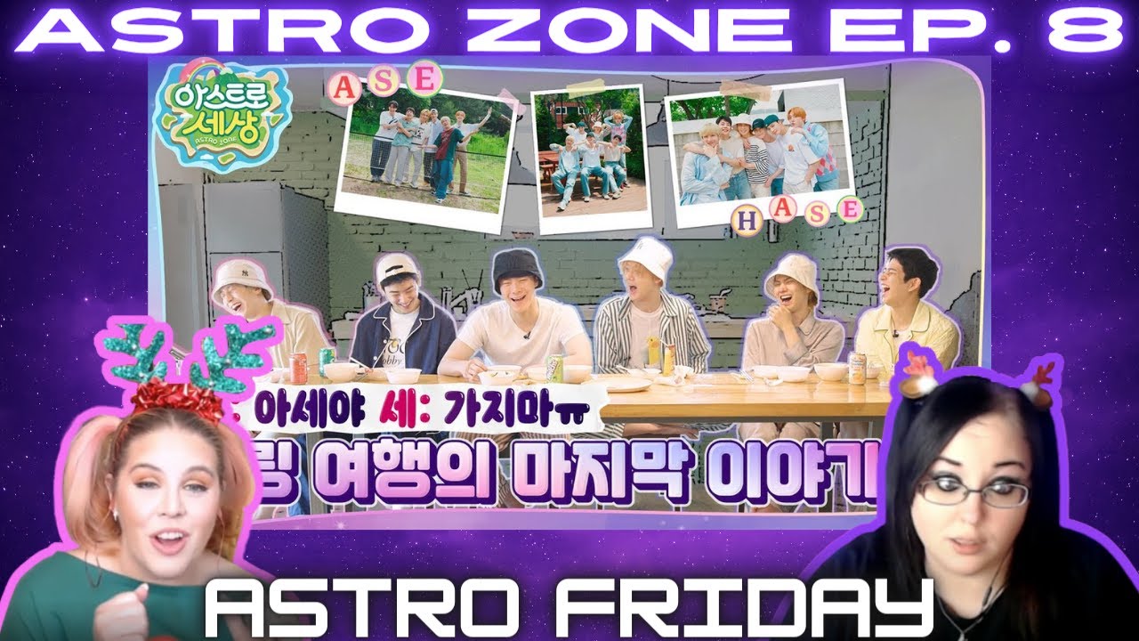 ASTRO ZONE Ep. 8 (The Finale!) | K-Cord Girls React - YouTube