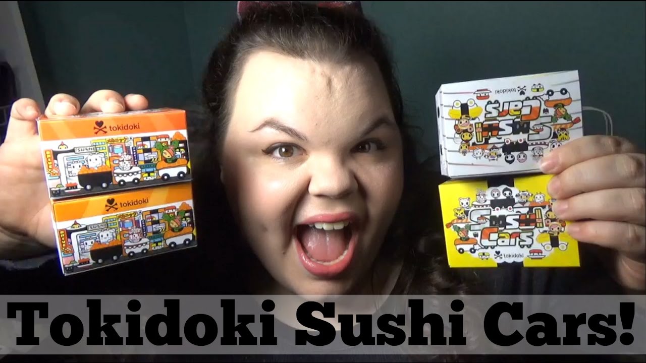 Tokidoki Sushi Cars Unboxing! - YouTube