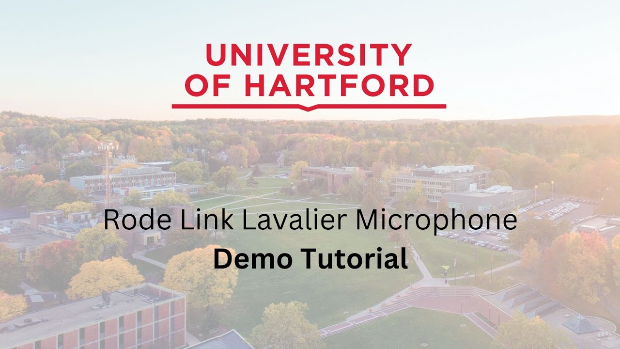 Rode Link Lavalier Microphone Demo Video - YouTube