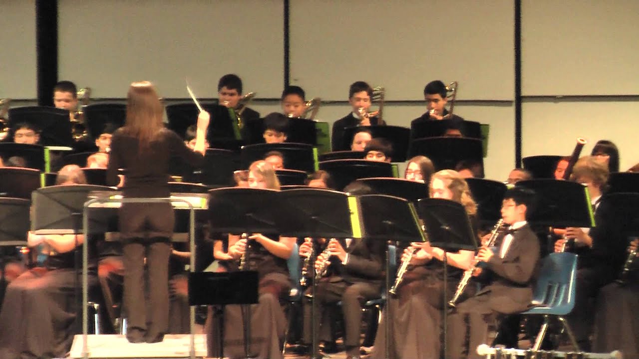 "Fanfare for a Holiday Celebration" - CVMS Symphonic Band 2012 - YouTube