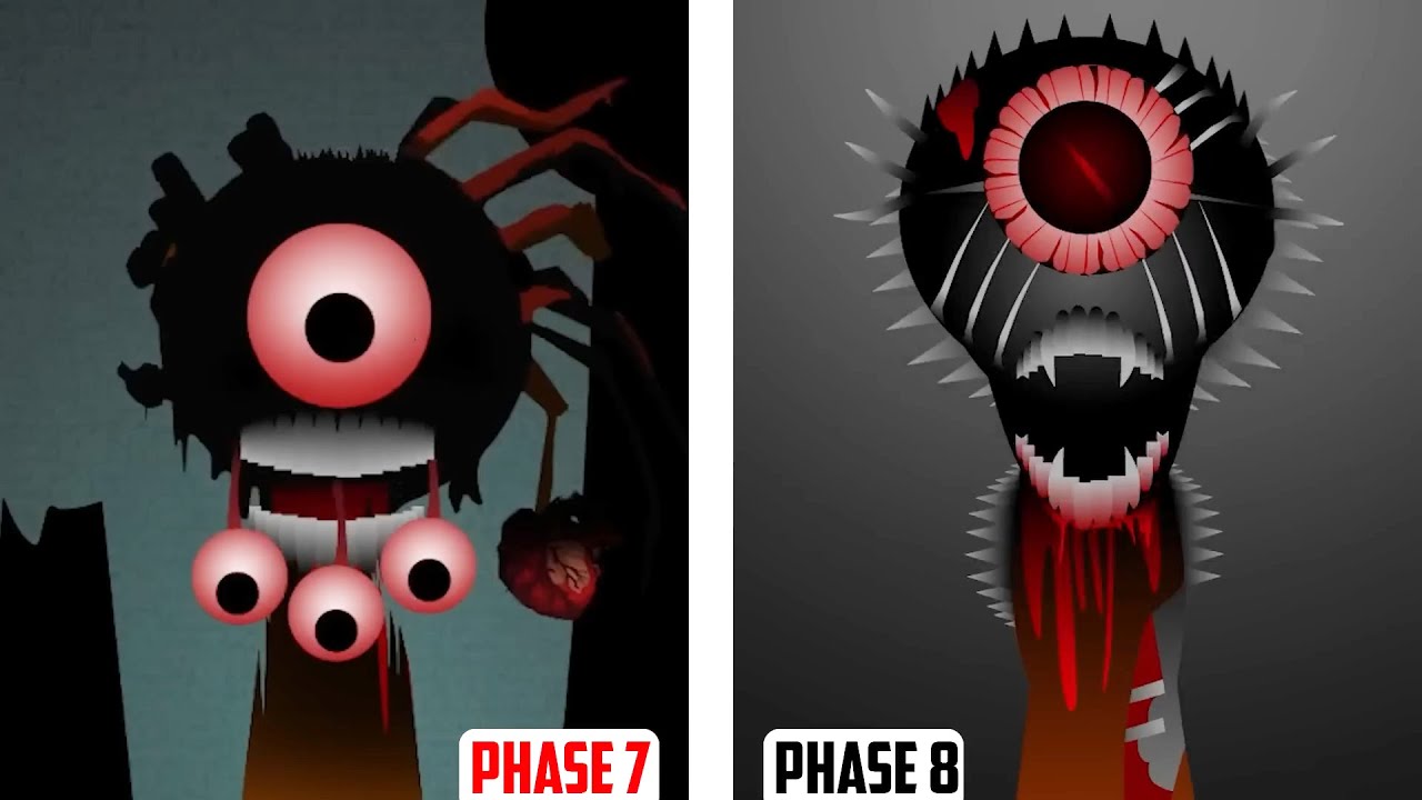 Incredibox Sprunki Phase 8 All characters New Phase! | ALL Characters ...