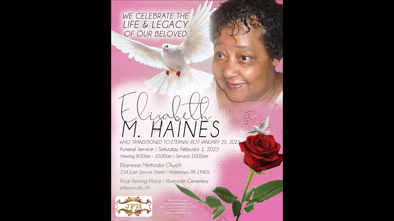 Celebrating The Life & Legacy of Elizabeth M. Haines. - YouTube