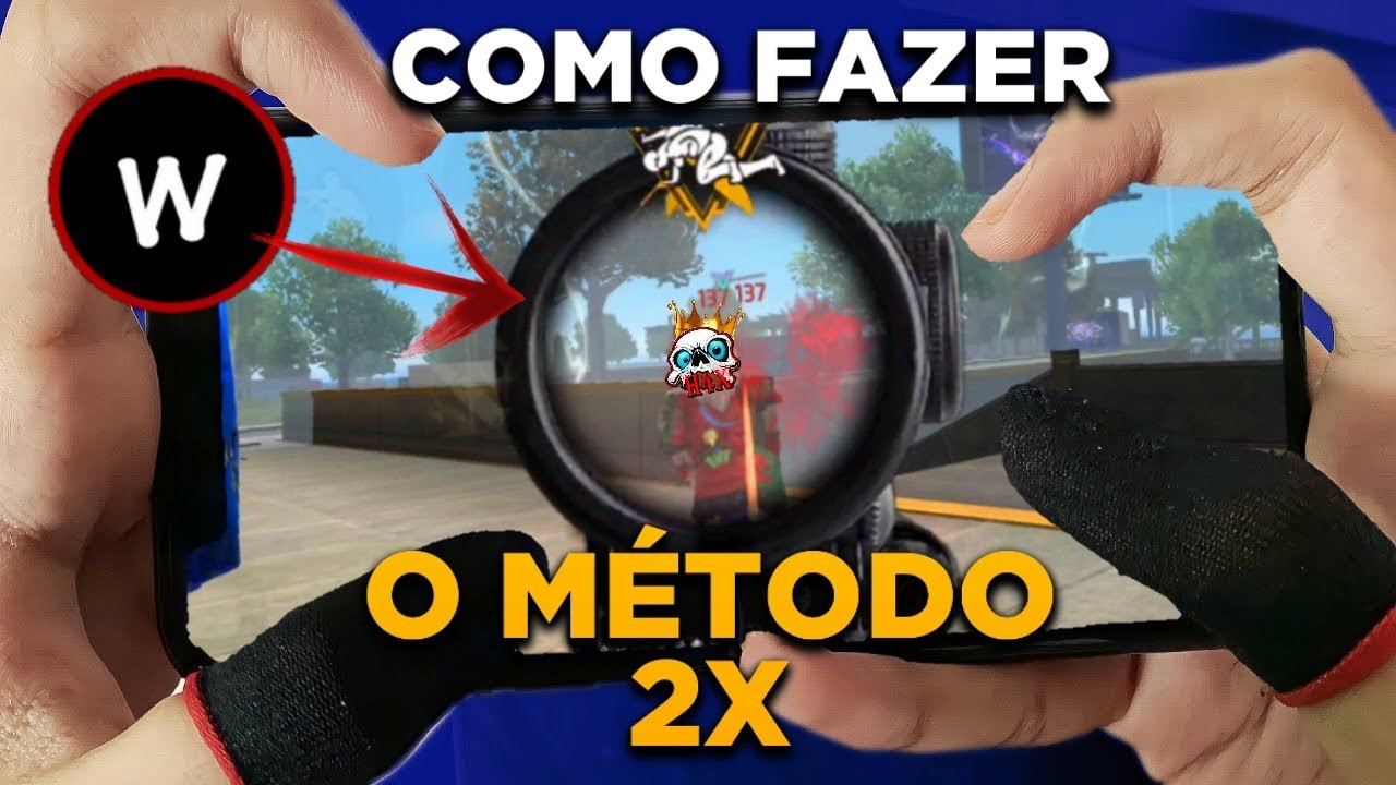 Como fazer o Método 2X Do White FF 😯🔥 - YouTube