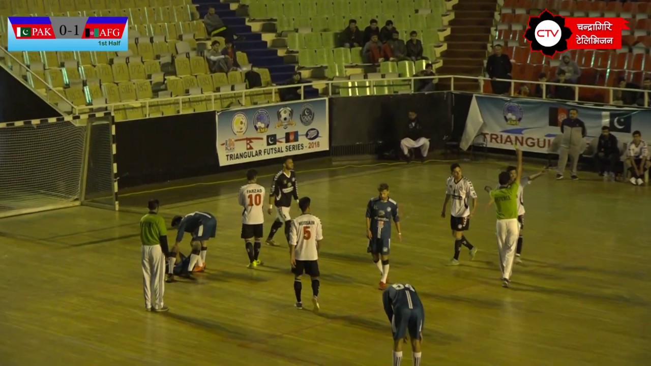 Triangular Futsal Series, Pakistan 2018 - Afghanistan Vs Pakistan(8-1 ...