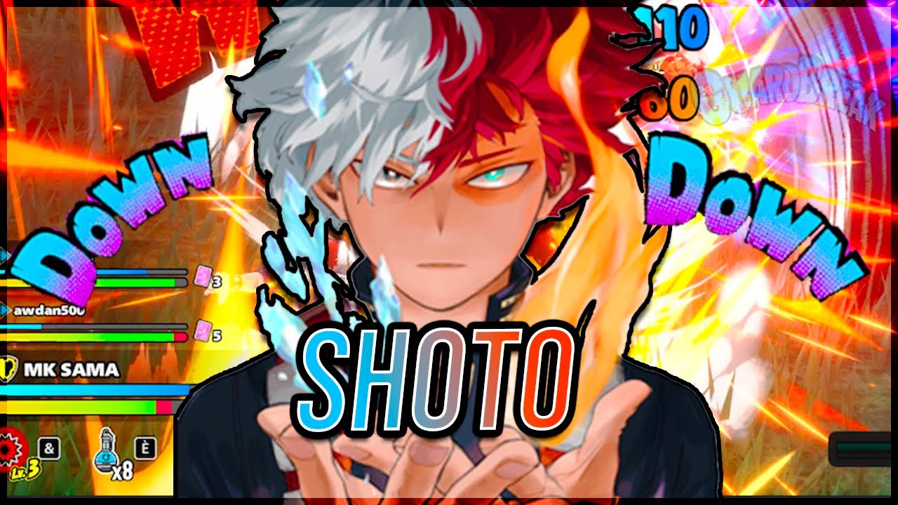 Shoto Todoroki CARNAGE + Tips/Astuces - MY HERO ACADEMIA ULTRA RUMBLE - YouTube