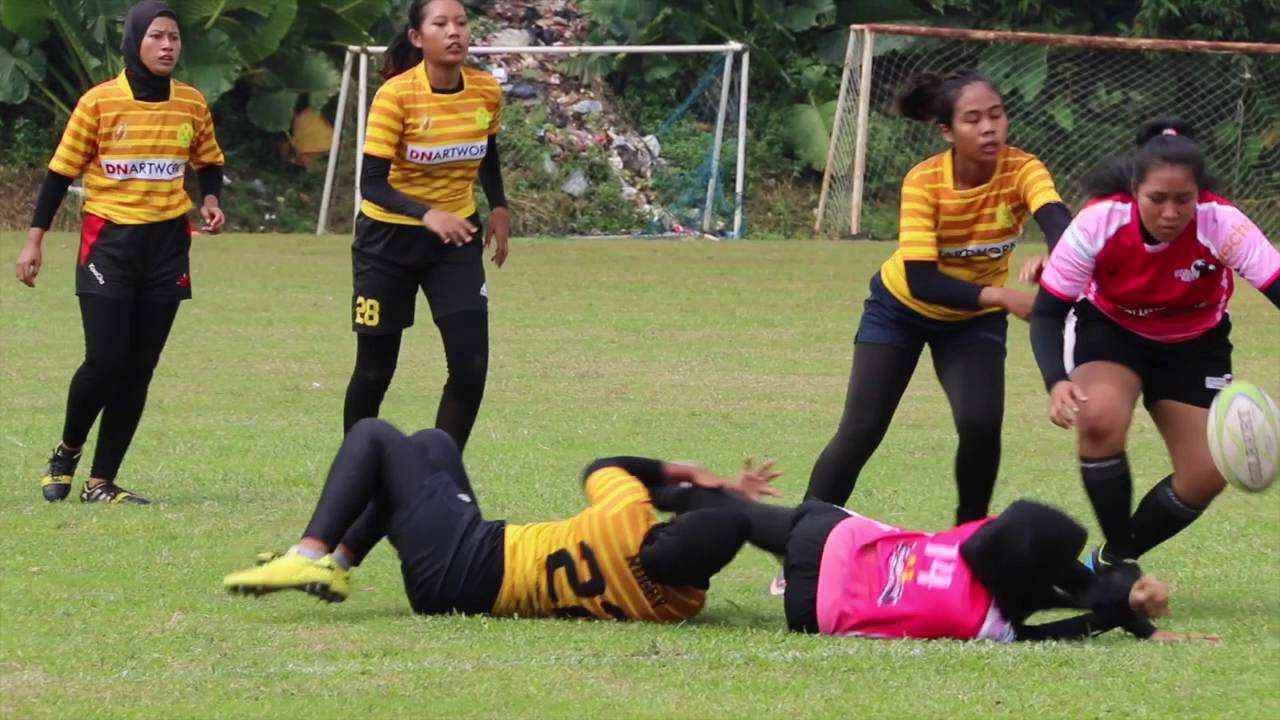 JAKARTA RUGBY 10s LADIES 2016 - YouTube