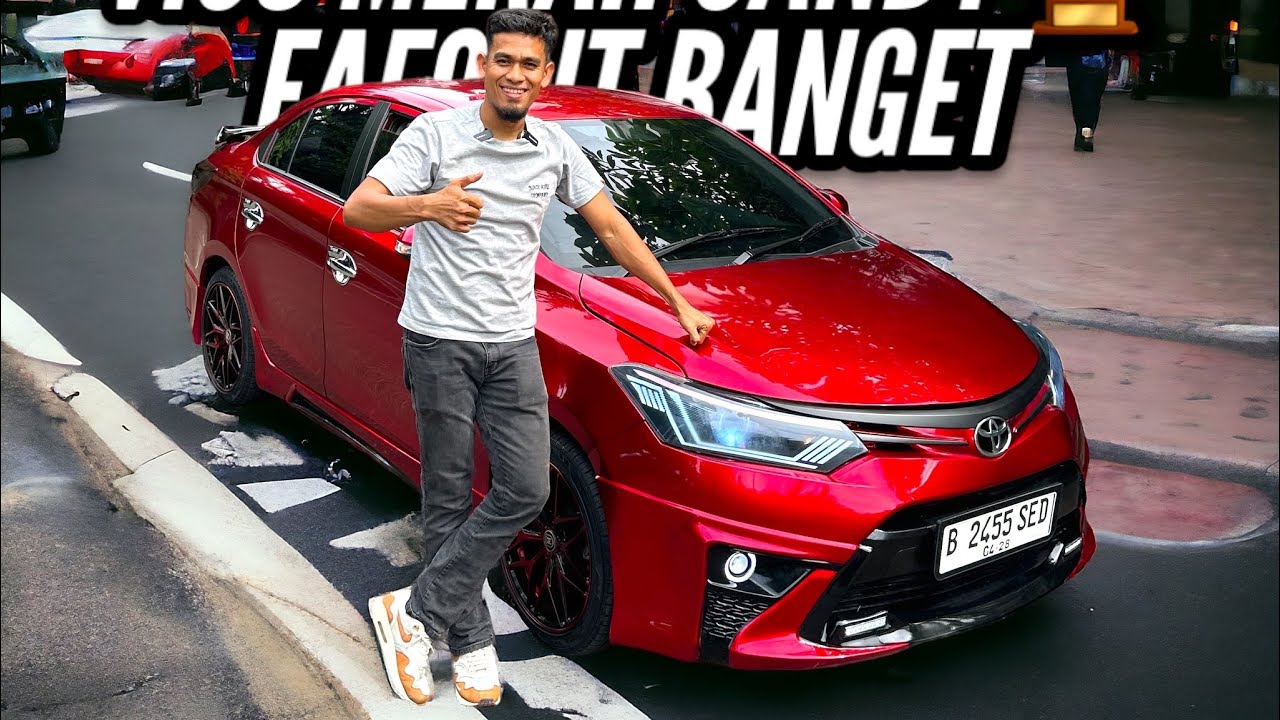 VIOS🏆MERAH CANDY‼️Tanpa full conspet GR sporty 2025. OTW Subang ...