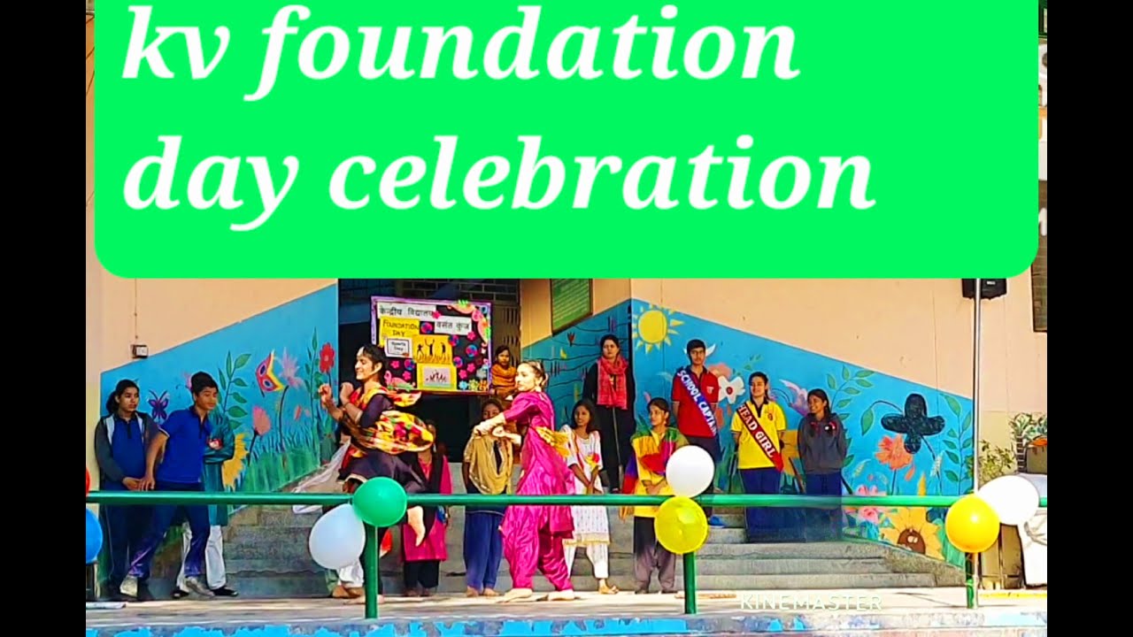 Punjabi folk dance (gidda) present by students on the occasion of kv ...