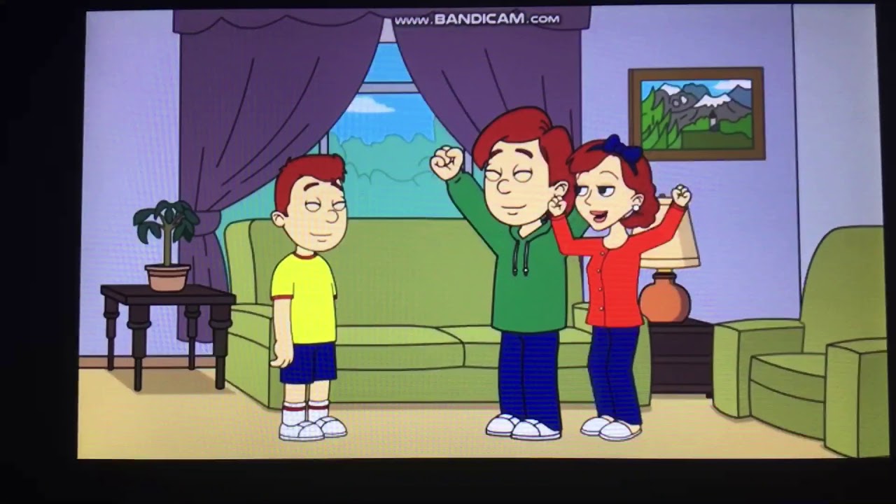Caillou Gets Ungrounded And Buttercup Gets Grounded Youtube