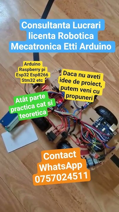 Lucrare licenta disertație Robotica Mecatronica Etti #facultate # ...