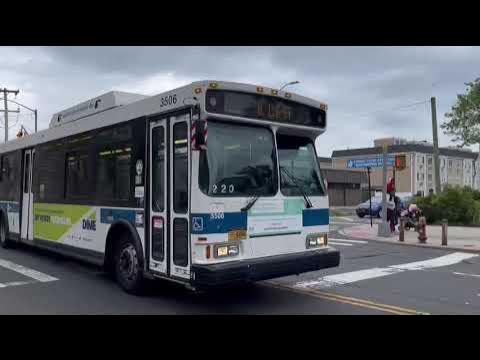 MTA Bus Company: 2006 Orion VII Old Generation Hybrid #3506 On Q22 - YouTube