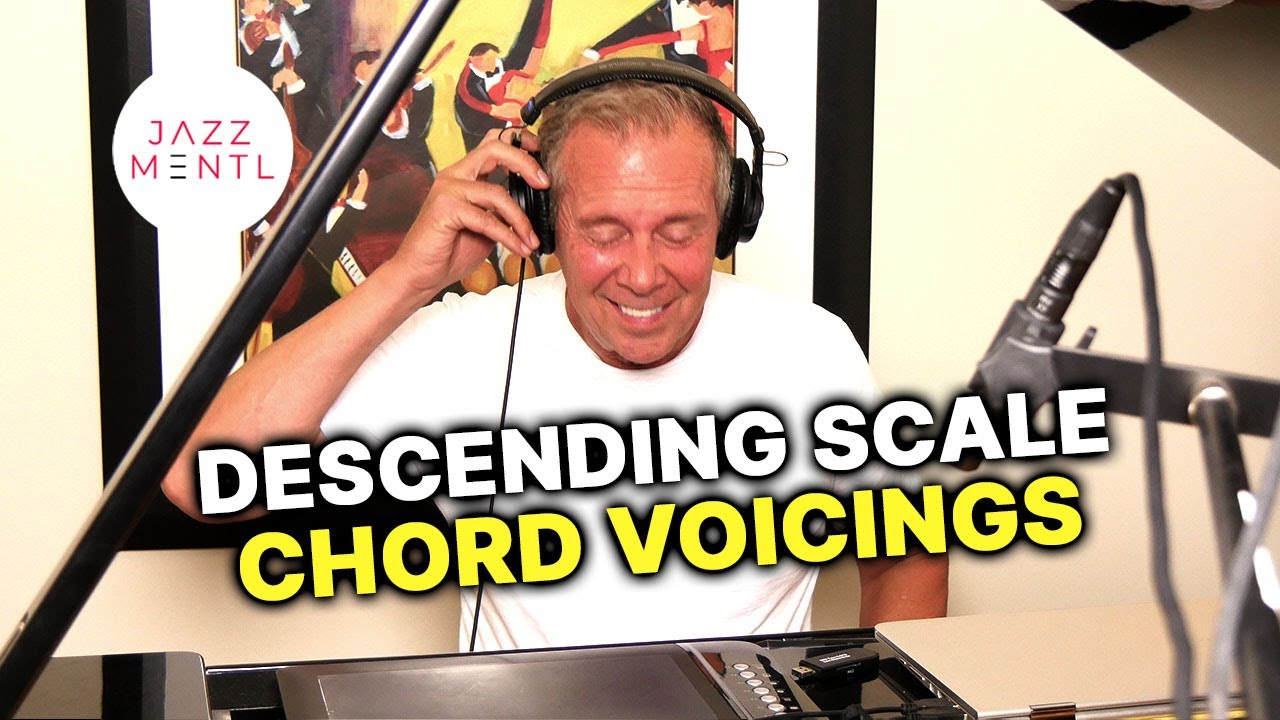 Descending Scale Chord Voicings 🎹 Acquiescence Tutorial #4 - YouTube