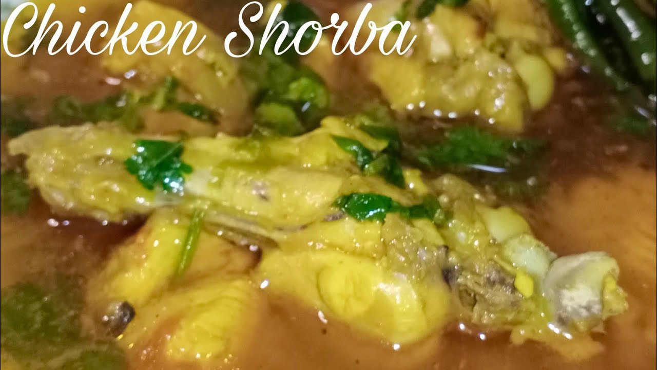 Chicken Shorba Recipe - YouTube