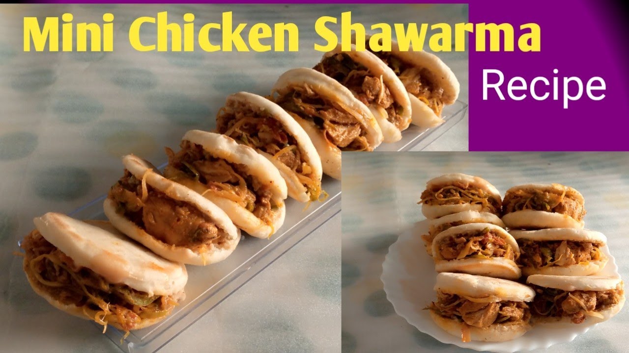 Mini Chicken Shawarma Recipe | Hi Tea special shawarma | #food # ...