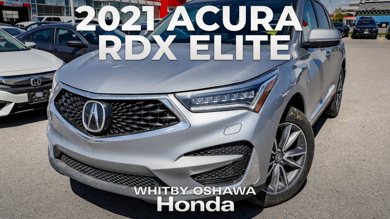 2021 Acura RDX Elite in Lunar Silver Metallic | US7026 - YouTube