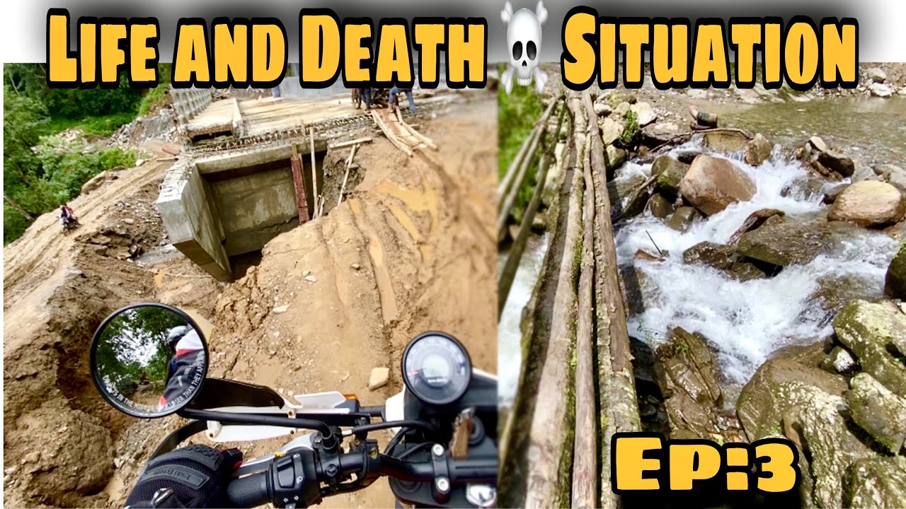 Life and Death ☠️ situation . India - Let's Ride in Nepal , Vol.2 , EP ...