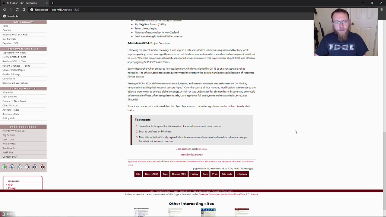 SCP-4322 Brings Some Peace - SCP Lore - End of Death - YouTube
