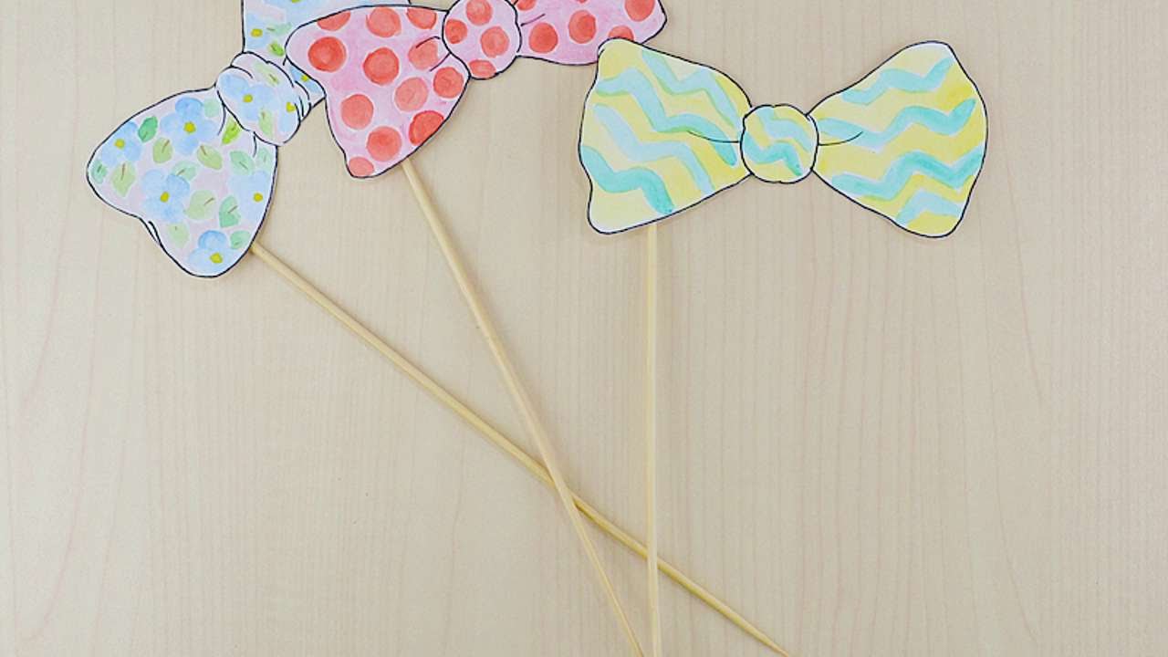 How To Make A Watercolor Paper Papillon - DIY Home Tutorial ...