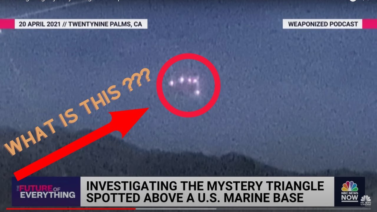 Investigating The Strange UFO Triangular Shape Spotted Above U.s ...