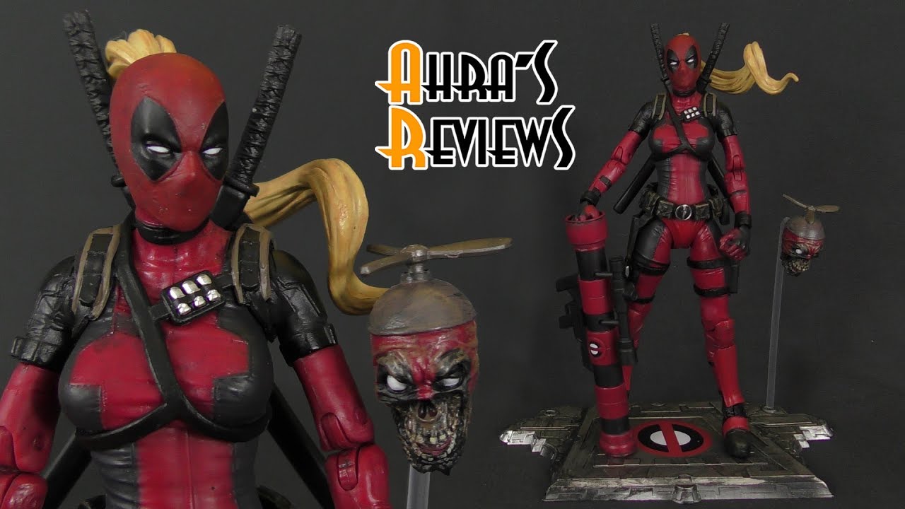 Marvel Select Lady Deadpool Diamond Select Action Figure Review ...
