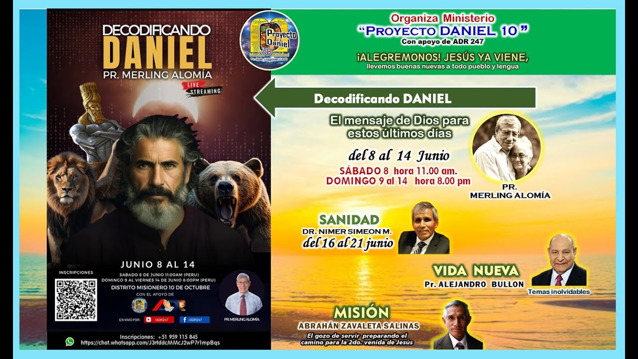 SEMINARIO INTERNACIONAL: decodificando DANIEL mensaje de Dios para nuestros días -PROYECTO ...
