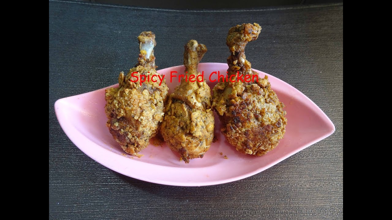 Spicy Fried Chicken | Crispy Chicken | Snack Recipe - YouTube
