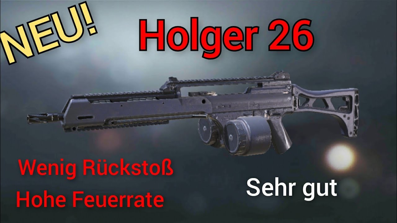 *NEUES* HOLGER 26 GAMEPLAY in COD Mobile! - YouTube