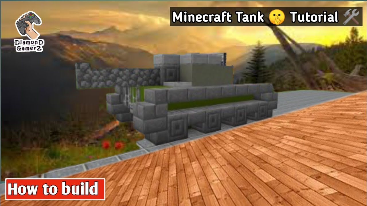 Vlog #550: Minecraft Military Tank Tutorial: Build a Blocky Behemoth - YouTube