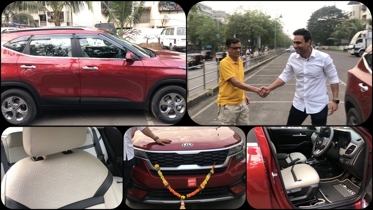 Kia Seltos Modified With Premium leather interior And Leatherite Mating ...