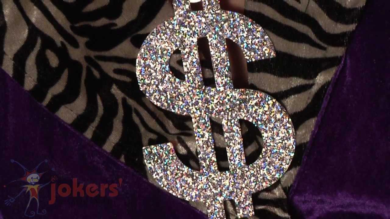 Purple Pimp Costume & Hat (ref: 63450) - YouTube