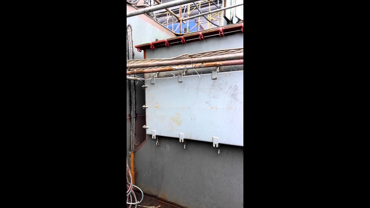 hatch coaming after part Fr35 - YouTube