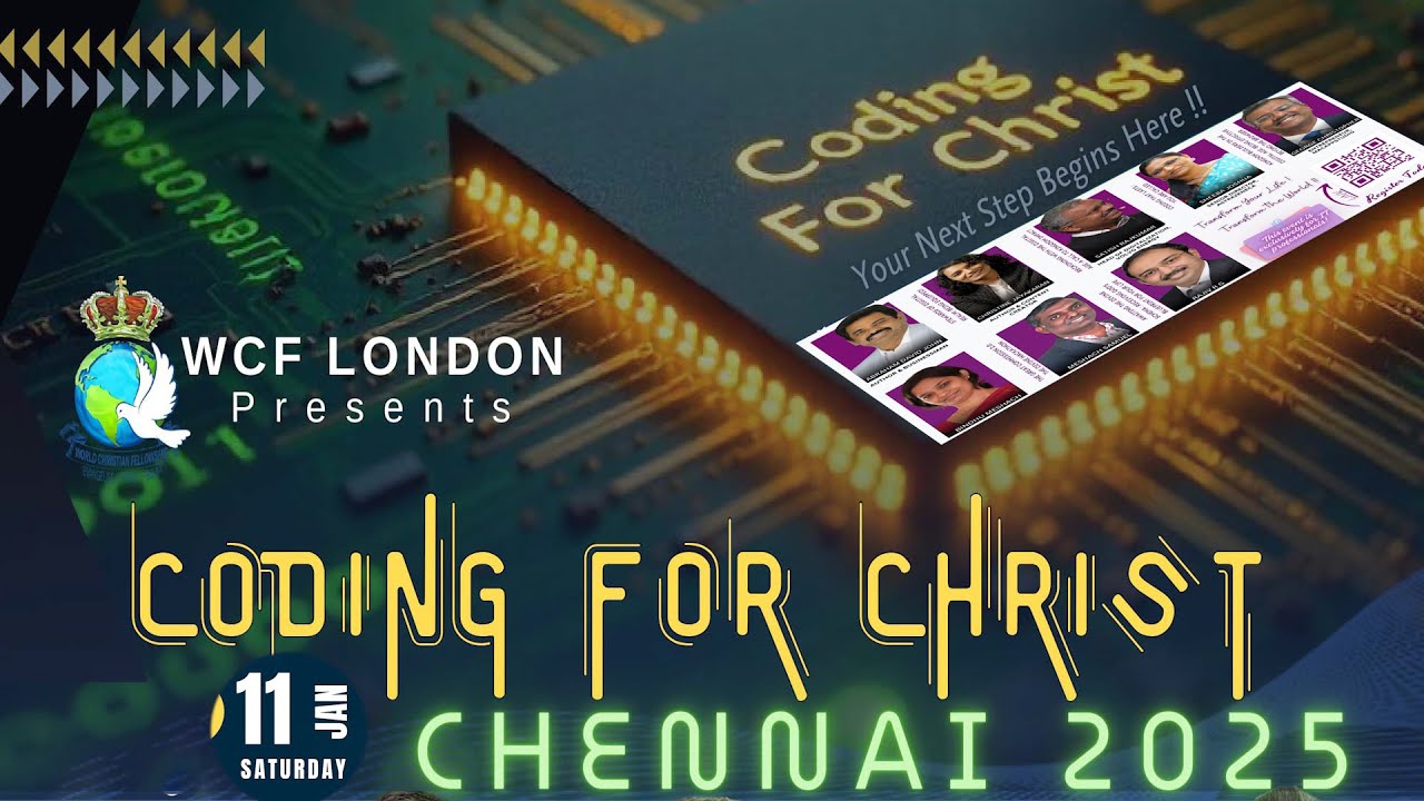 #Announcement | Coding For Christ at Chennai | 11th Jan | Register now ...